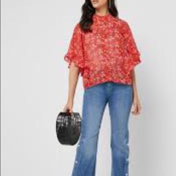 Vero Moda | Tops | Vero Moda Print Blouse | Poshmark